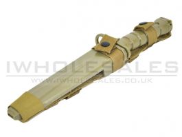 ACM M10 Rubber Bayonet Knife for M4/M16 (Tan)